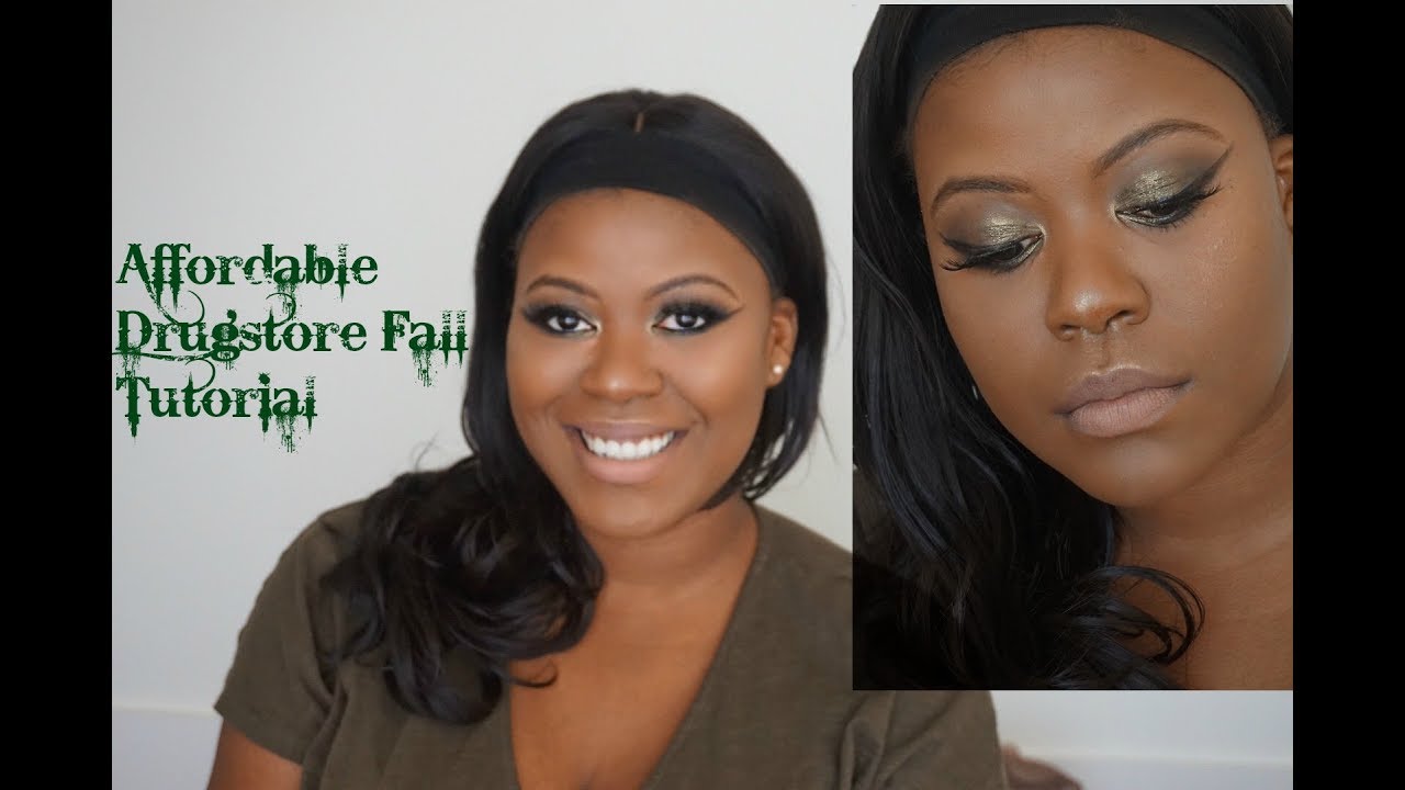 AFFORDABLE DRUGSTORE FALL MAKEUP TUTORIAL - YouTube