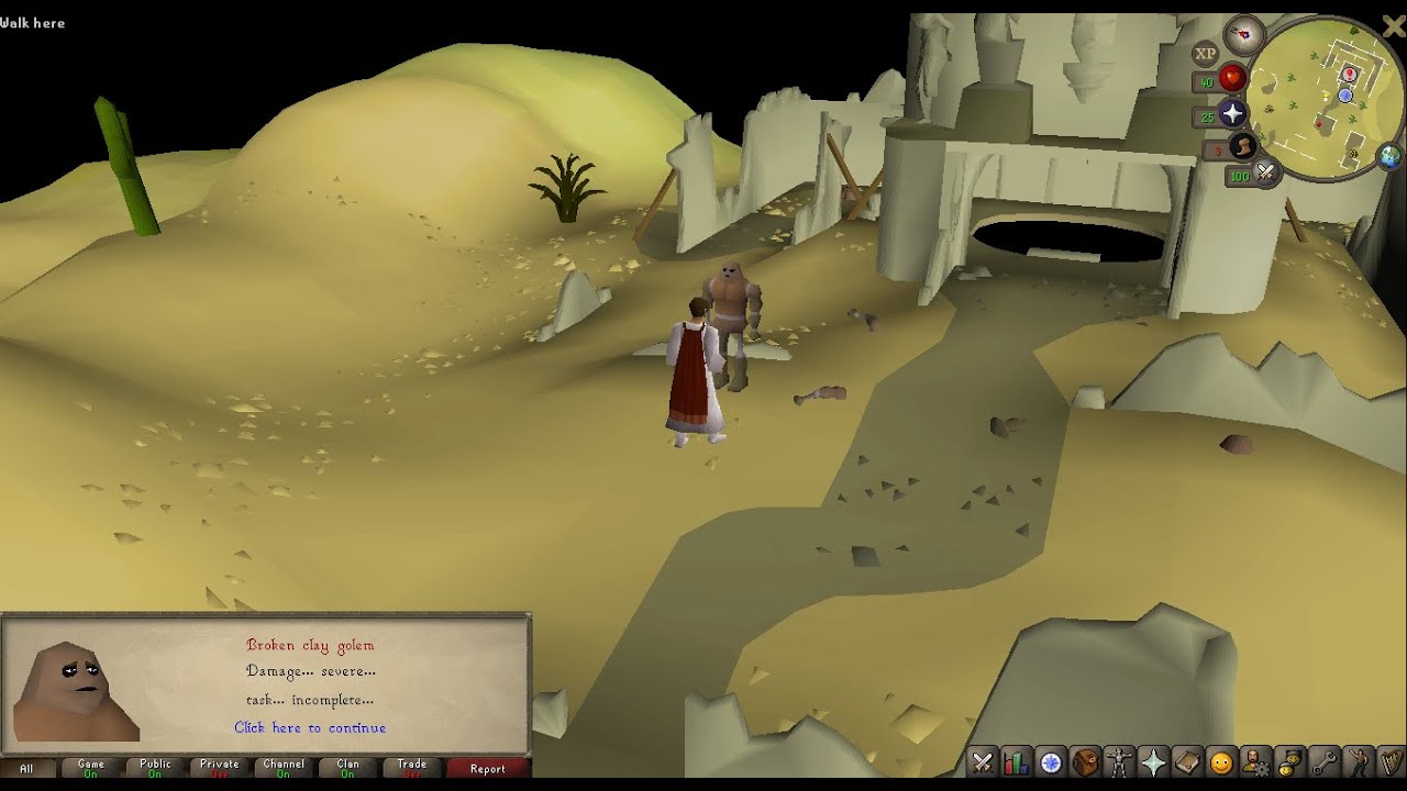 The Golem - OSRS Quest Playthrough - YouTube