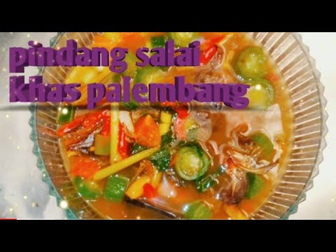 Resep pindang salai khas Palembang dengan bumbu iris yang sangat simple ...