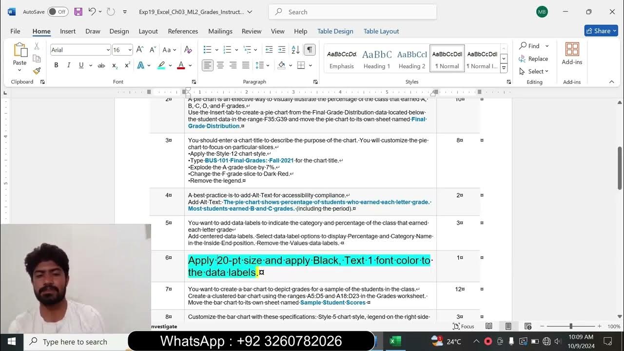 Exp19_Excel_Ch03_ML2_Grades | exp19 excel Ch03 ML2 Grades | excel Ch03 ML2 Grades | Ch03 ML2 ...