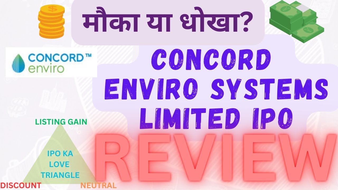 Concord Enviro Systems Limited IPO Review #IPO #iporeview # ...