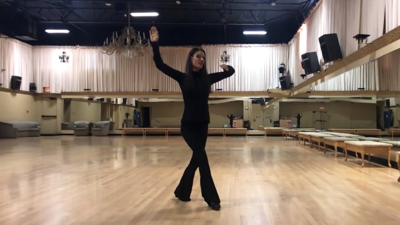 How to Dance a Back Whisk in Waltz - YouTube