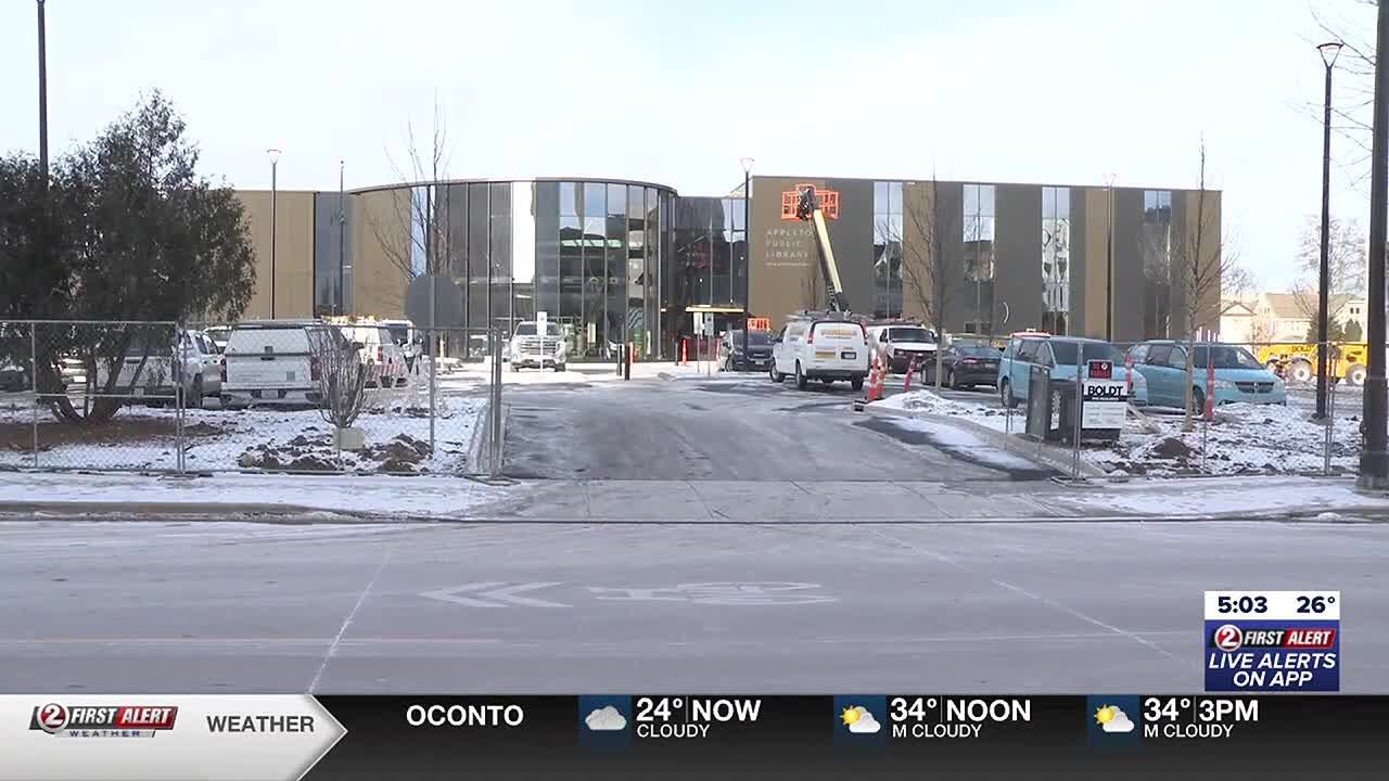 New Appleton library opens February 15 - YouTube