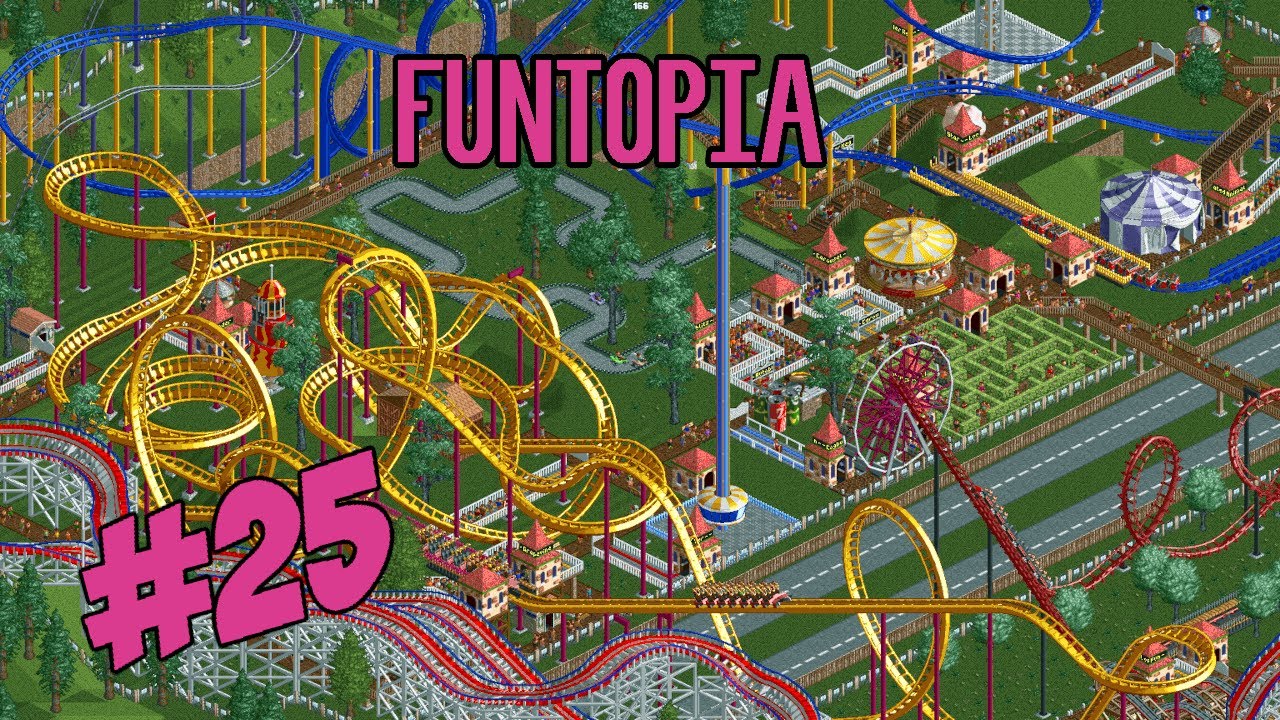 Funtopia | OpenRCT2 Original Scenarios #25 - YouTube