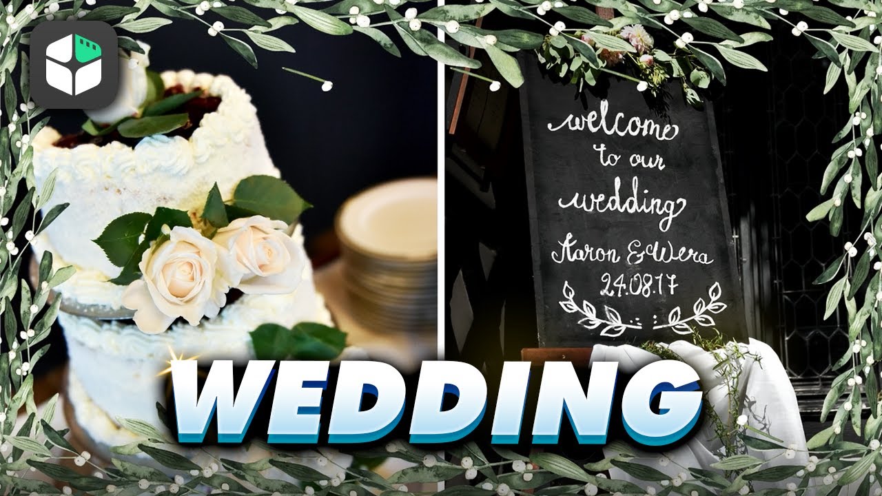 Wedding Slideshow in Filmora 11 with Templates | Filmora Templates ...