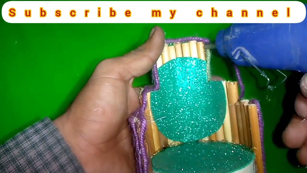 stick art : how to make chair Beautiful and useing stick - YouTube