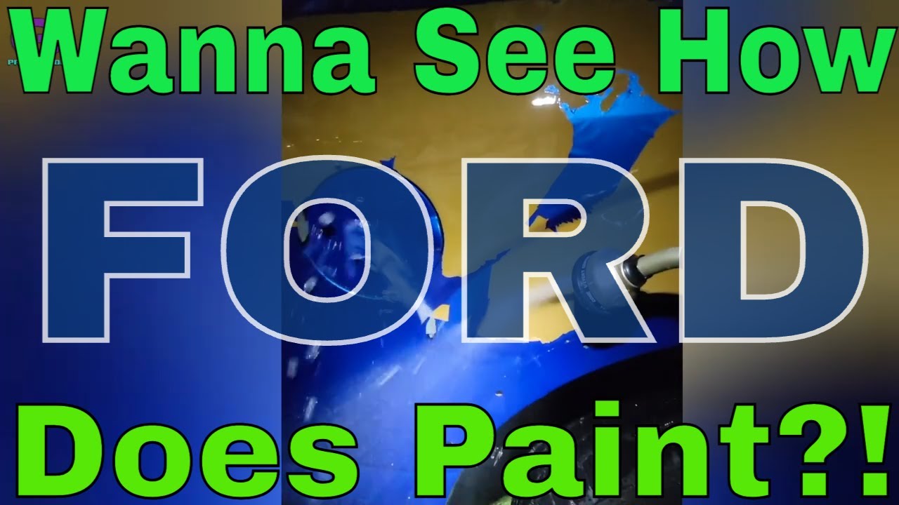FORD Factory paint job - You won't believe this! 🤬👎 - YouTube