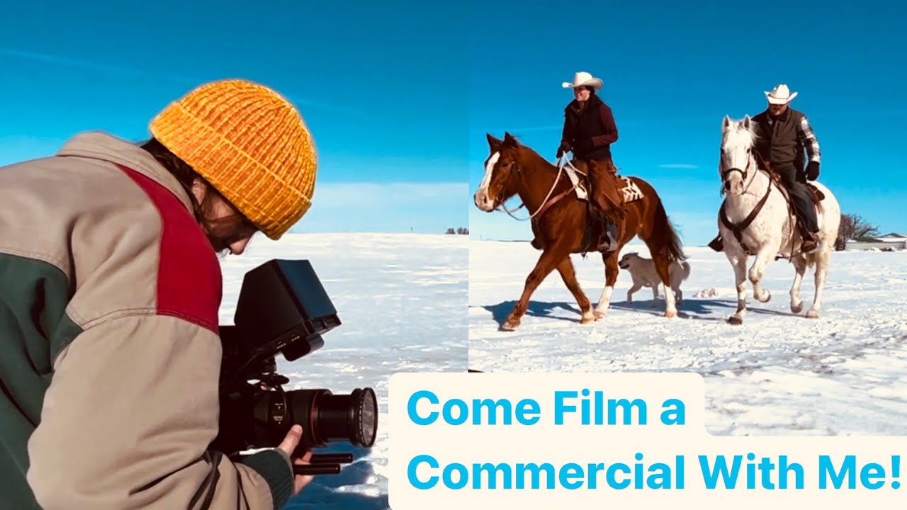 Come Film A Commercial With Me! - YouTube