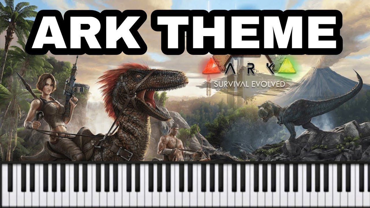 ARK Theme - Piano Tutorial Easy - YouTube