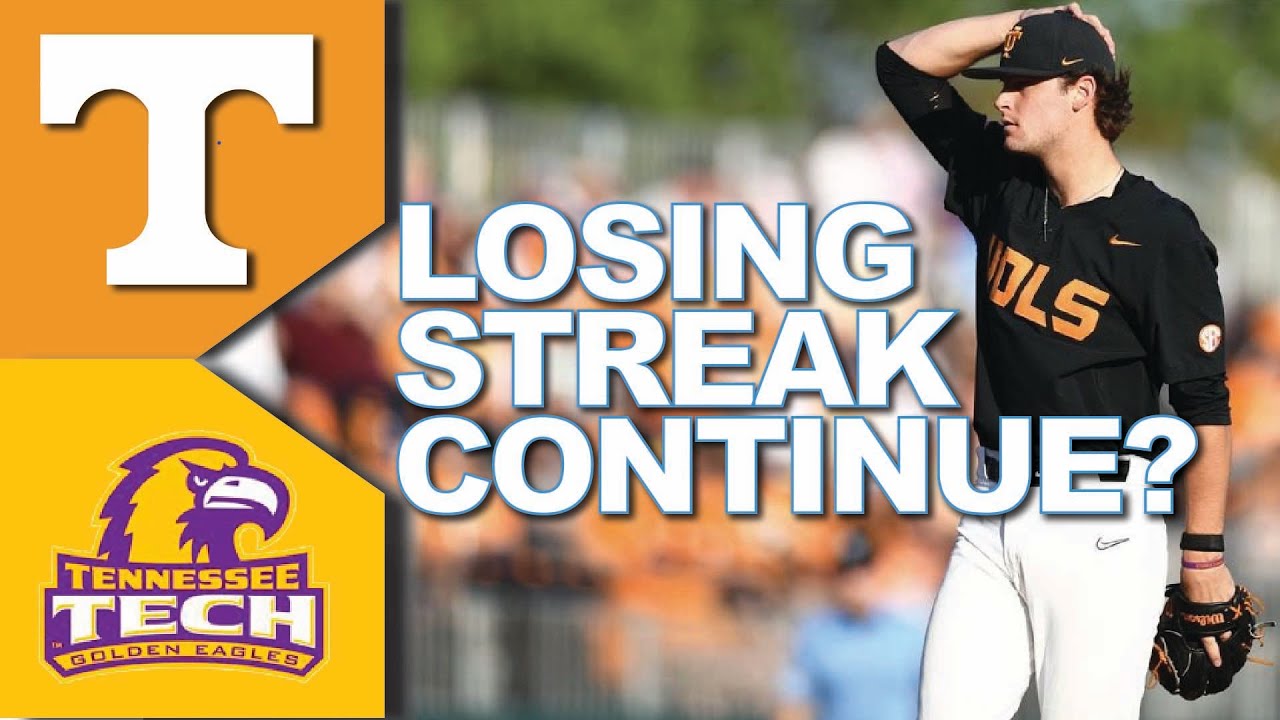 Tennessee Tech vs Tennessee Baseball Highlights | College Baseball ...