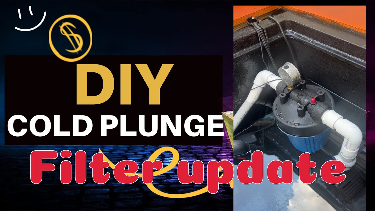 DIY Cold Plunge UPDATE! What am I doing to filter and sanitize my cold ...
