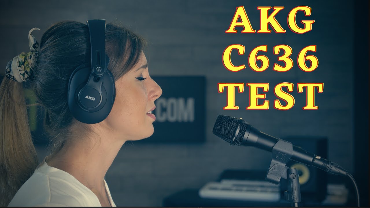 AKG C636 - TEST - YouTube