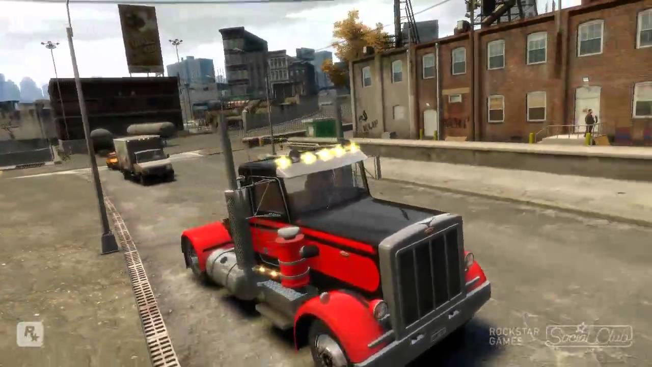 Grand Theft Auto IV - Peterbilt 289 American Truck - YouTube