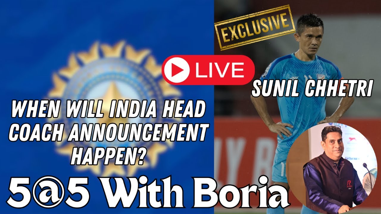 Sunil Chhetri Exclusive || When will Team India Head Coach announcement ...