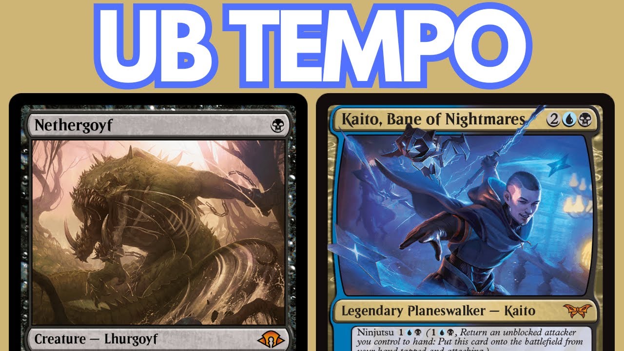 CLASSIC UB TEMPO! Legacy Dimir Kaito Control with 4x Thoughtseize. MTG ...