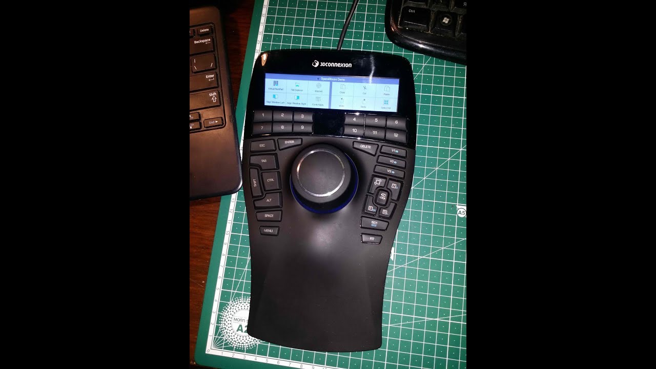 3dconnexion spacemouse enterprise kit - demo - YouTube