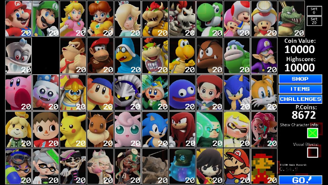 Ultimate Nintendo Night 1 Deluxe || 50/20 mode complete - YouTube