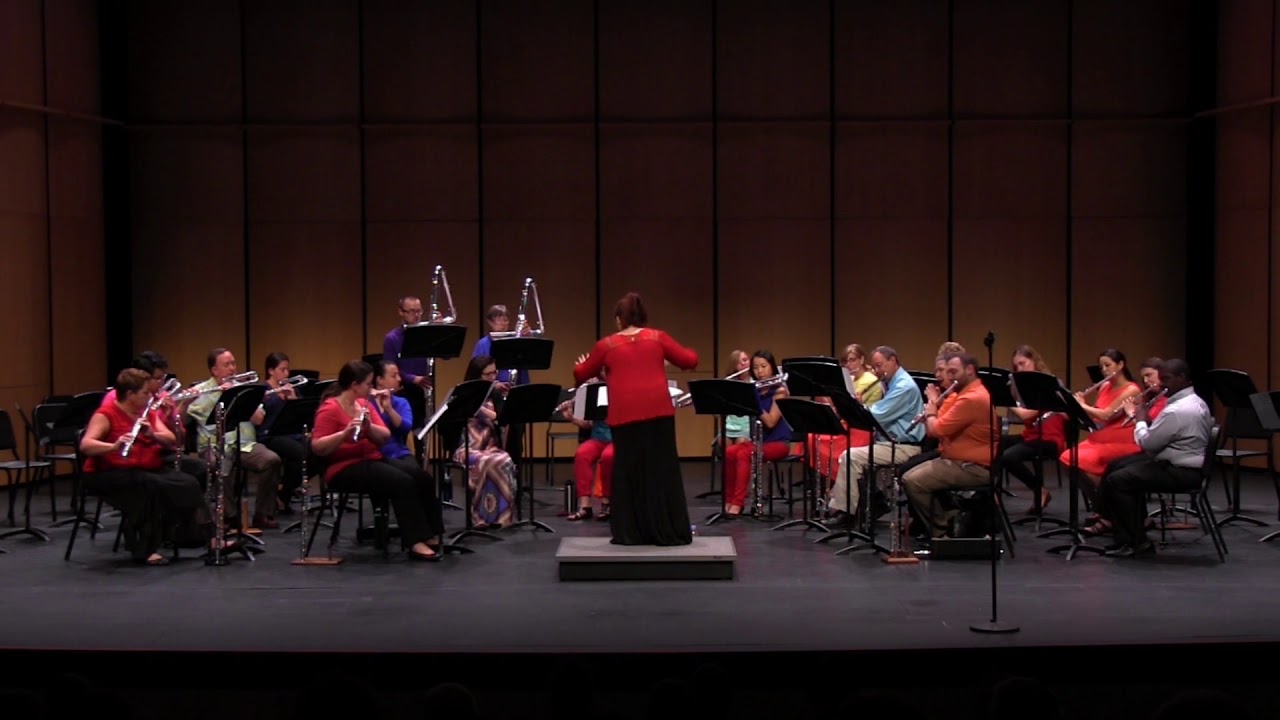 Calliope Capers by Ladd McIntosh: DEFproject Flute Choir - YouTube
