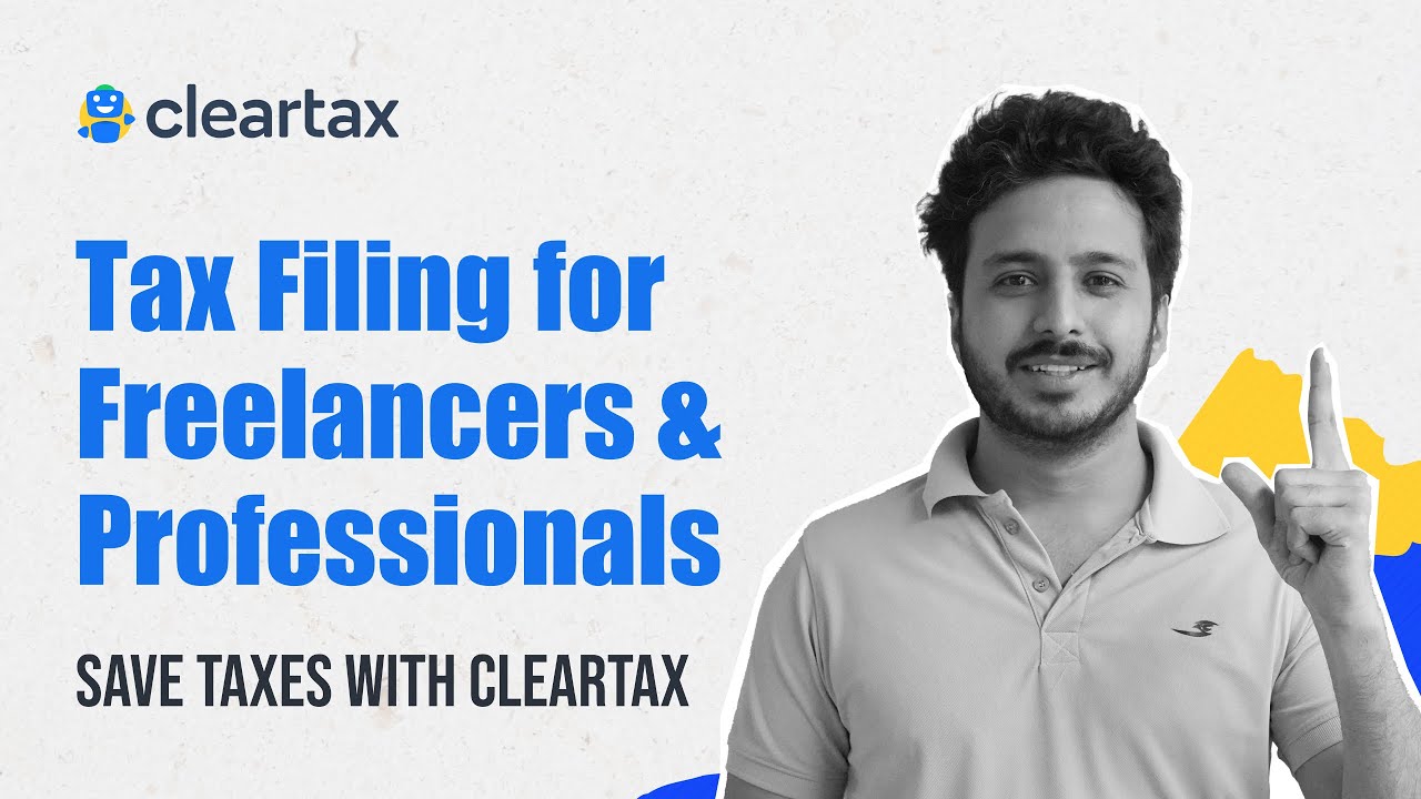How to File ITR for Freelancers on ClearTax|| Income Tax Filing AY 2024 ...