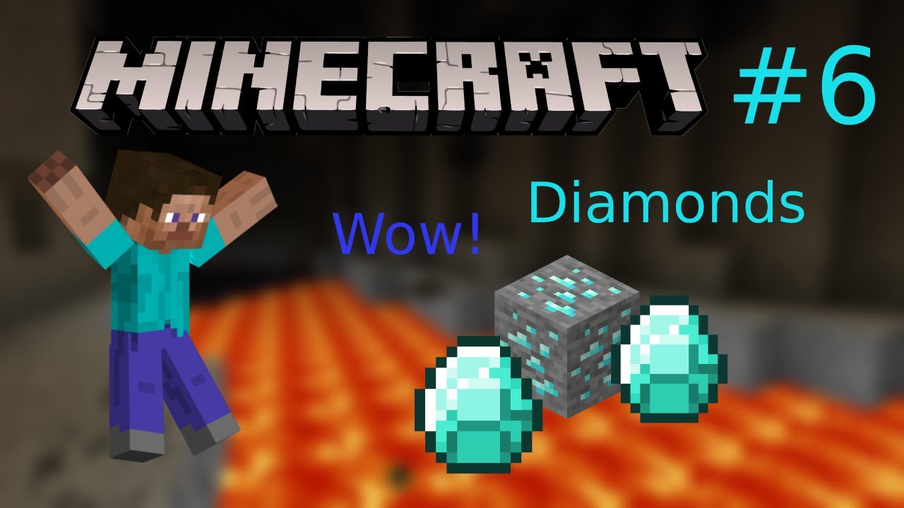 Search Of Diamond (SUCCESSFUL) Minecraft #6 - YouTube