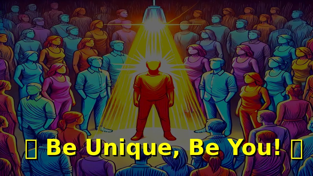 Be Unique, Be You - YouTube