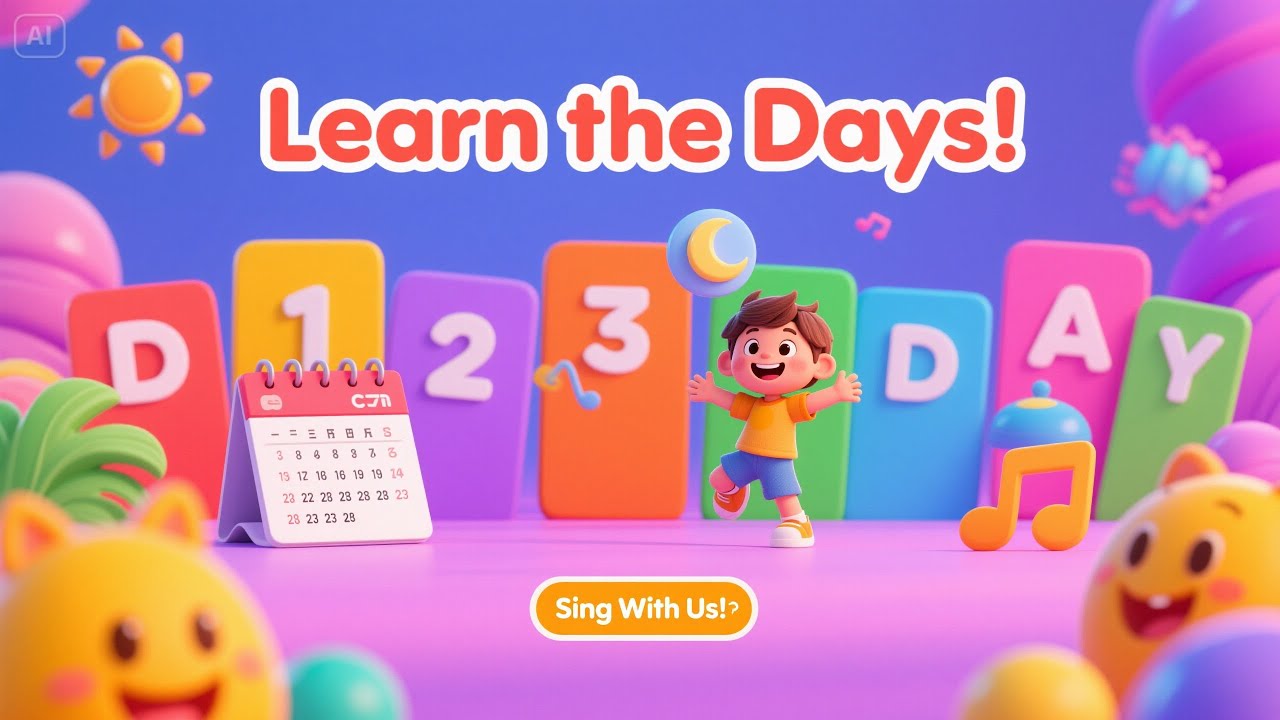 "Days of the Week Song – Learn the Days with Fun & Play!" - YouTube
