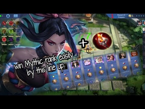 Easy win in Mythic rank, Magic Chess 7 Mythic and 1 Legend rank - YouTube
