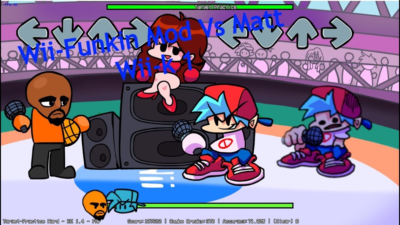 Friday Night Funkin Vs Matt Mod WII Funkin - YouTube