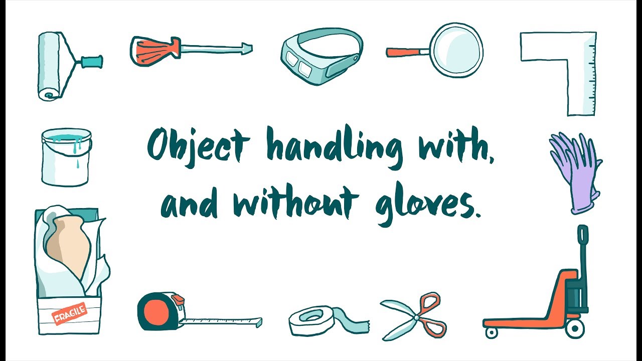 Object Handling with gloves and without - YouTube