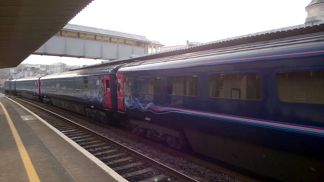 First Great Western HST Dawlish - YouTube