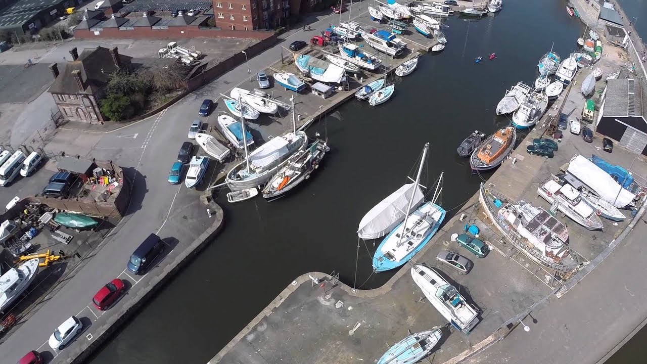 Exeter Flood Defence System and the Canal Banks - YouTube