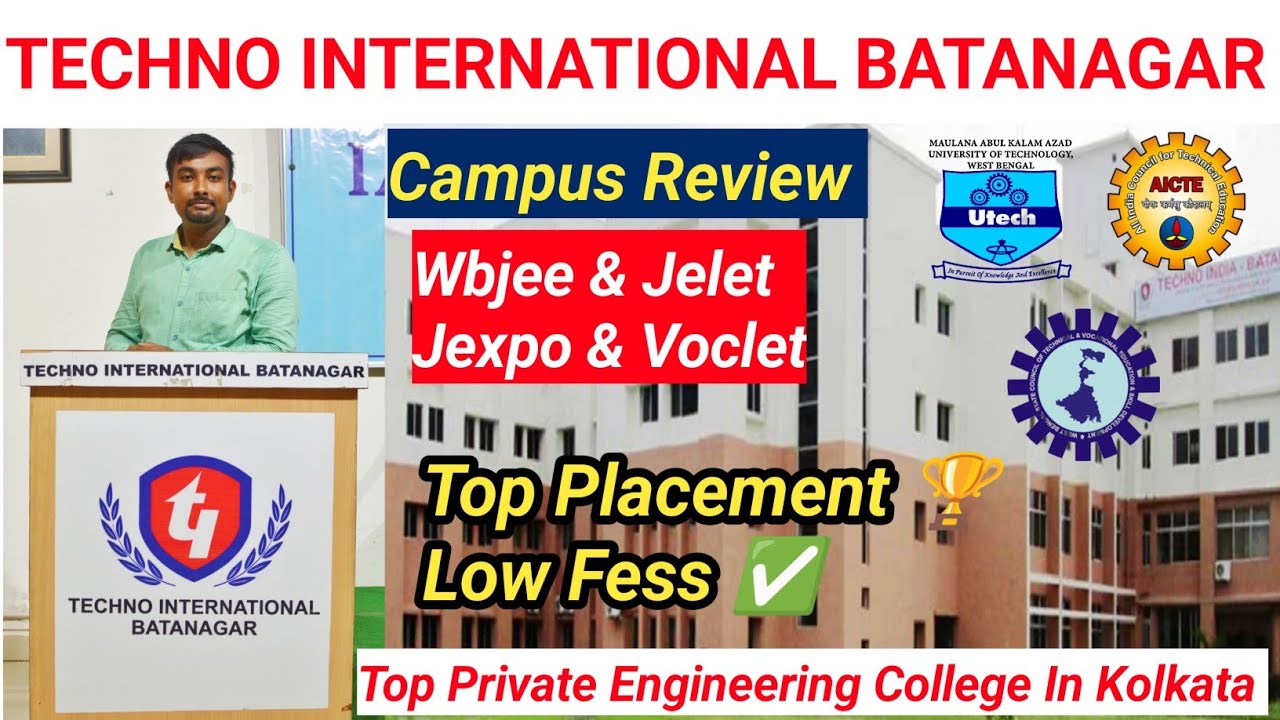 Techno International Batanagar College Review || Top Engineering College In Kolkata || - YouTube