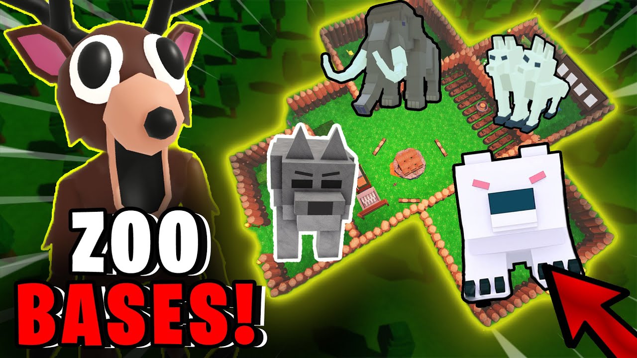 I Built a WINTER ANIMAL BASES in 99 NIGHTS IN THE FOREST ROBLOX - YouTube