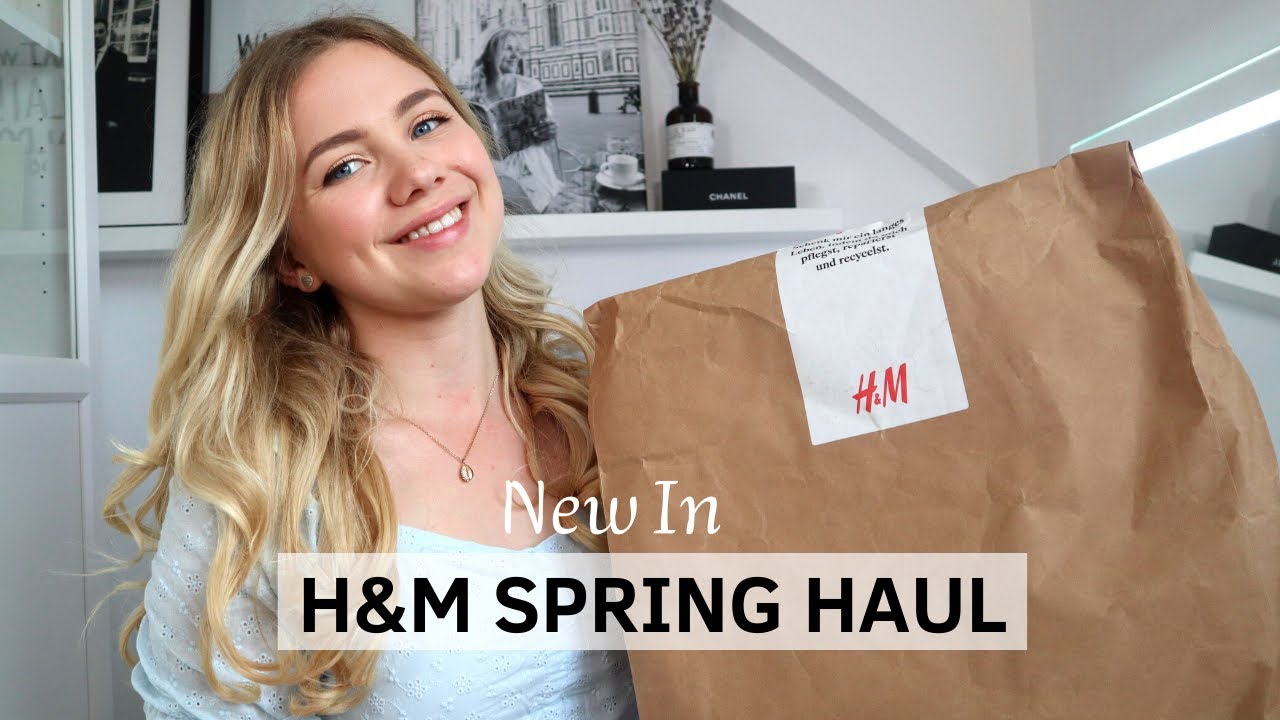 NEW IN H&M SPRING HAUL | H&M TRY ON HAUL | H&M Summer Haul 2022 | Anna ...
