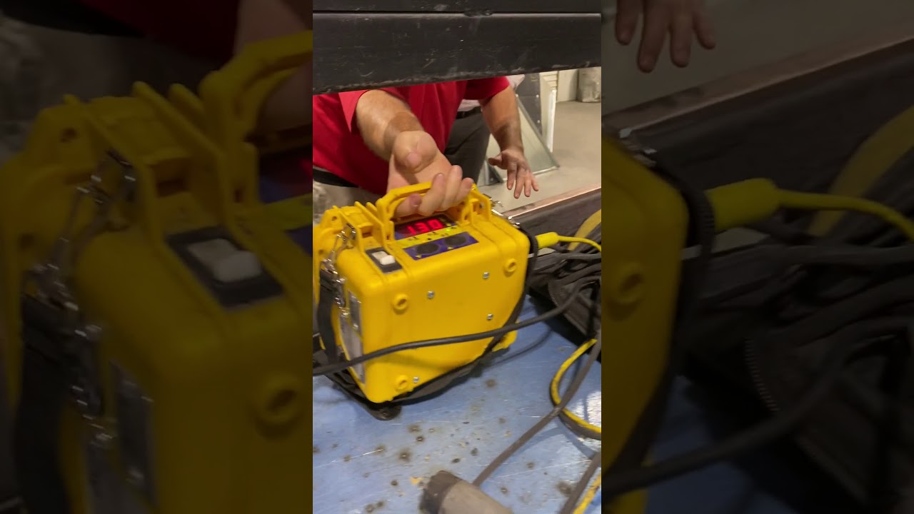 Duro Dyne CCD110 Compact Pinspotter for HVAC Duct Liner and Weld Pins ...