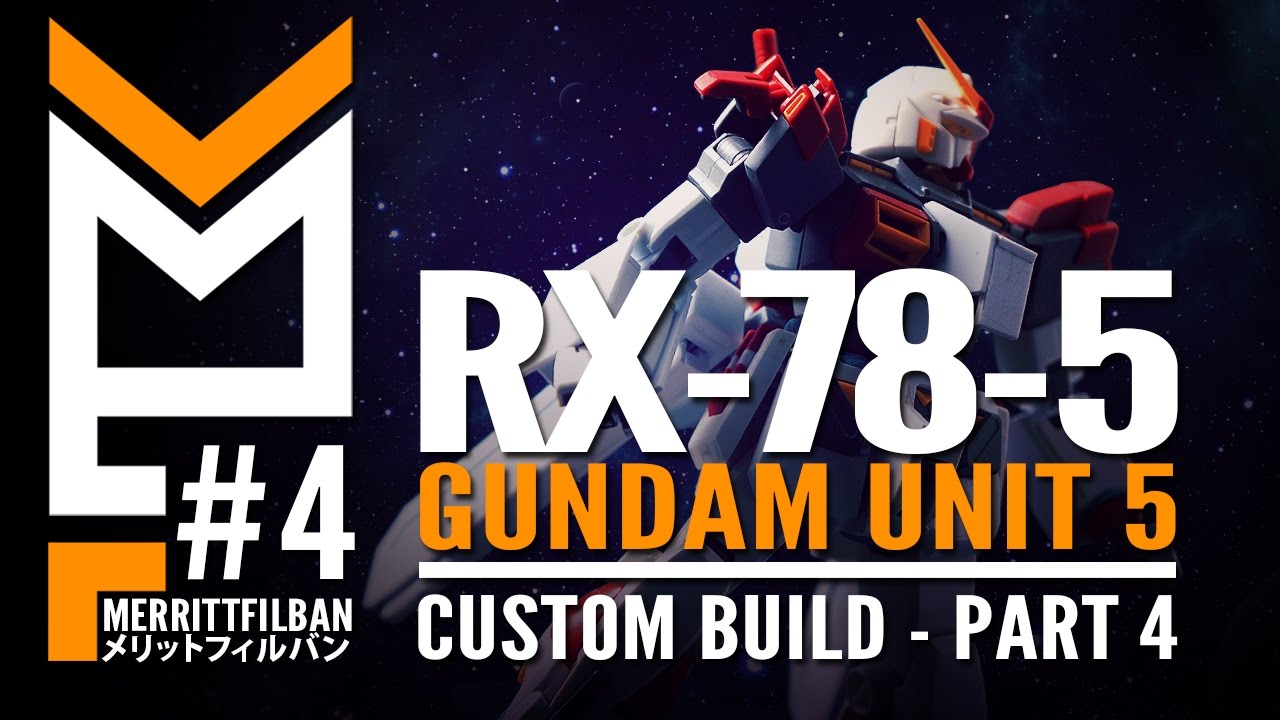 MG RX-78-5 Gundam Customized Build Part 4 | Backpack, Torso & Arm ...
