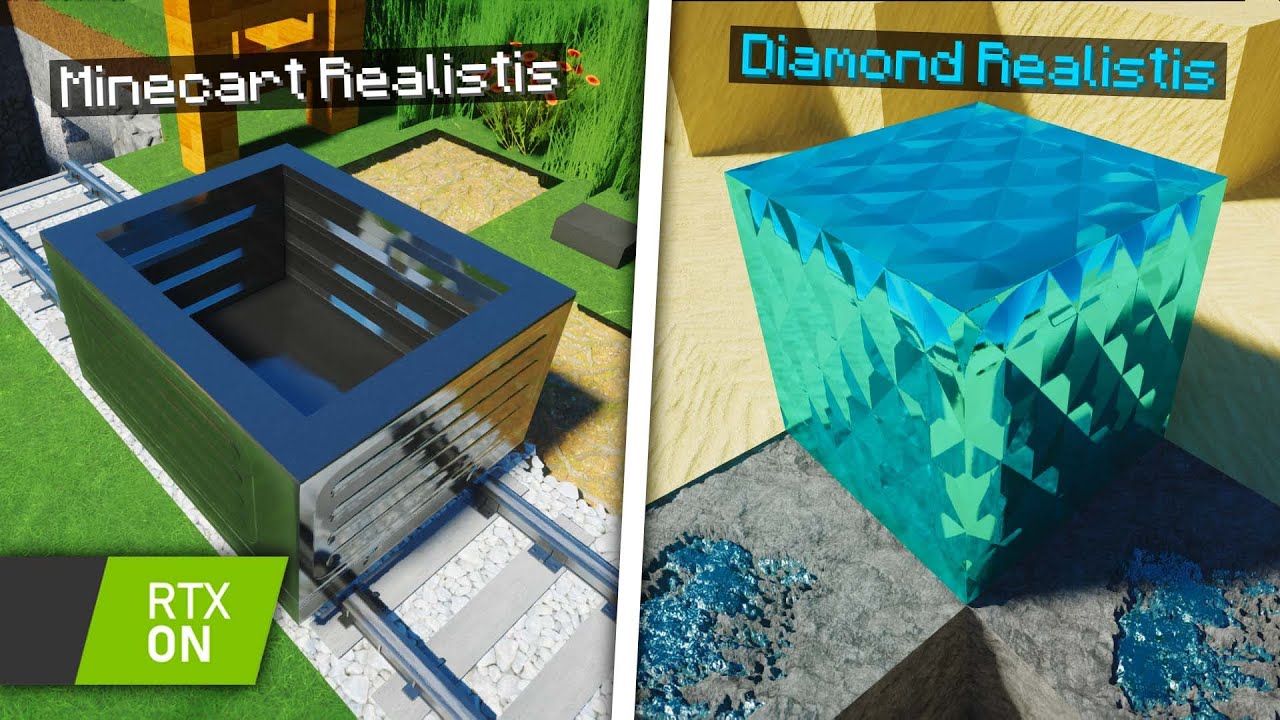 INI ADALAH DIAMOND & MINECART MINECRAFT YANG REALISTIC! - MINECRAFT ...
