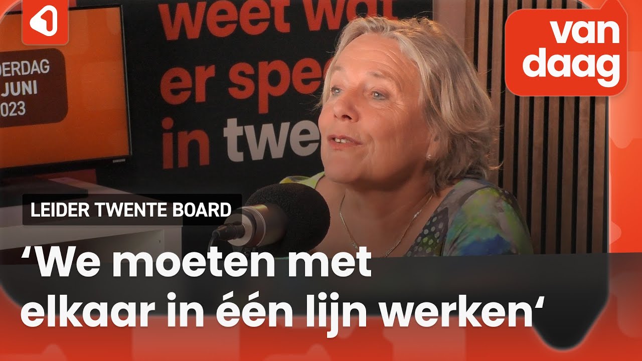 Ank Bijleveld wil ‘nog meer van Twente maken’ als nieuwe voorzitter Twente Board - YouTube