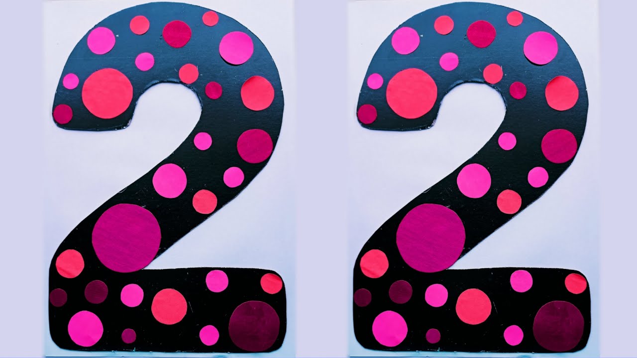 DIY number decoration for impressive birthday & anniversary party | how ...
