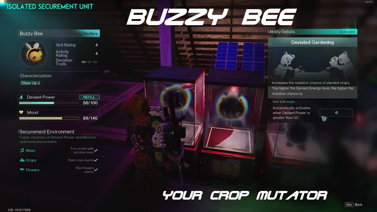 Once Human: Buzzy Bee Deviant, your Crop Mutator ( map location ) - YouTube