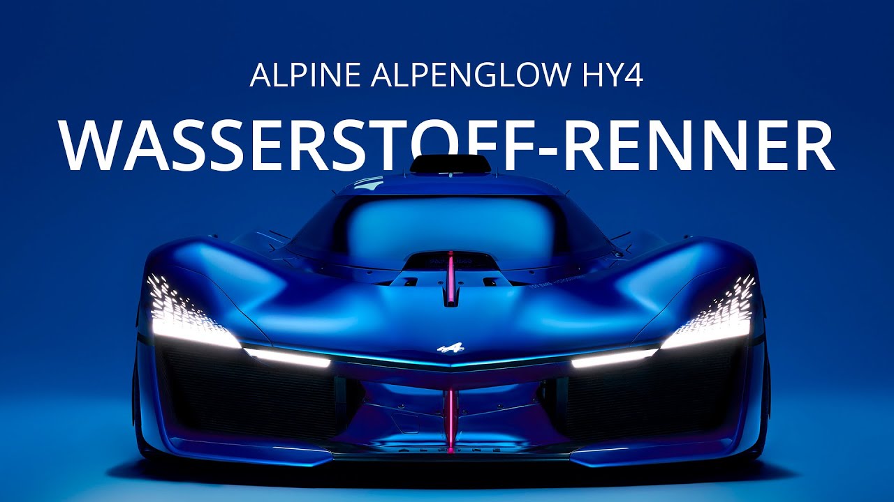 Alpine Alpenglow Hy4: Die neue Ära des Wasserstoff-Rennsports - YouTube