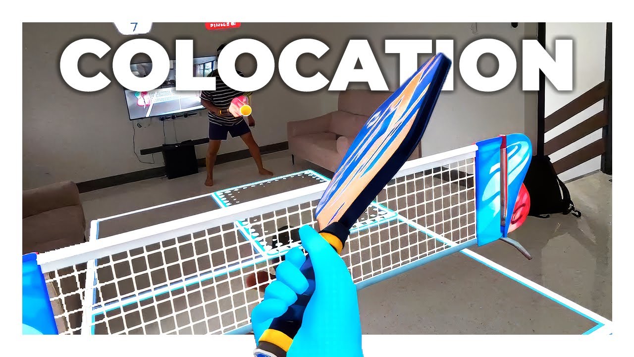 Multiplayer + Passthrough + Colocation is the way to go in VR - YouTube