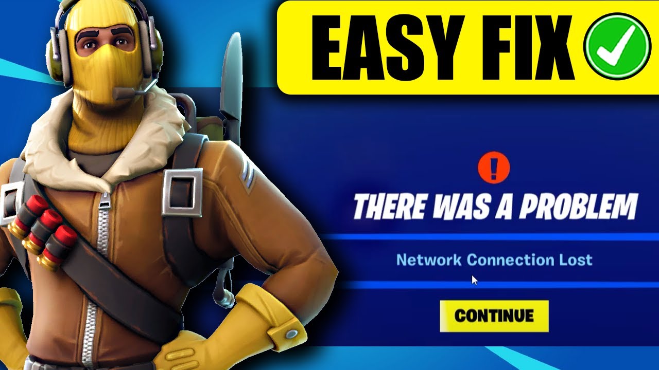 Fortnite Network Connection Lost | EASY FIX - YouTube