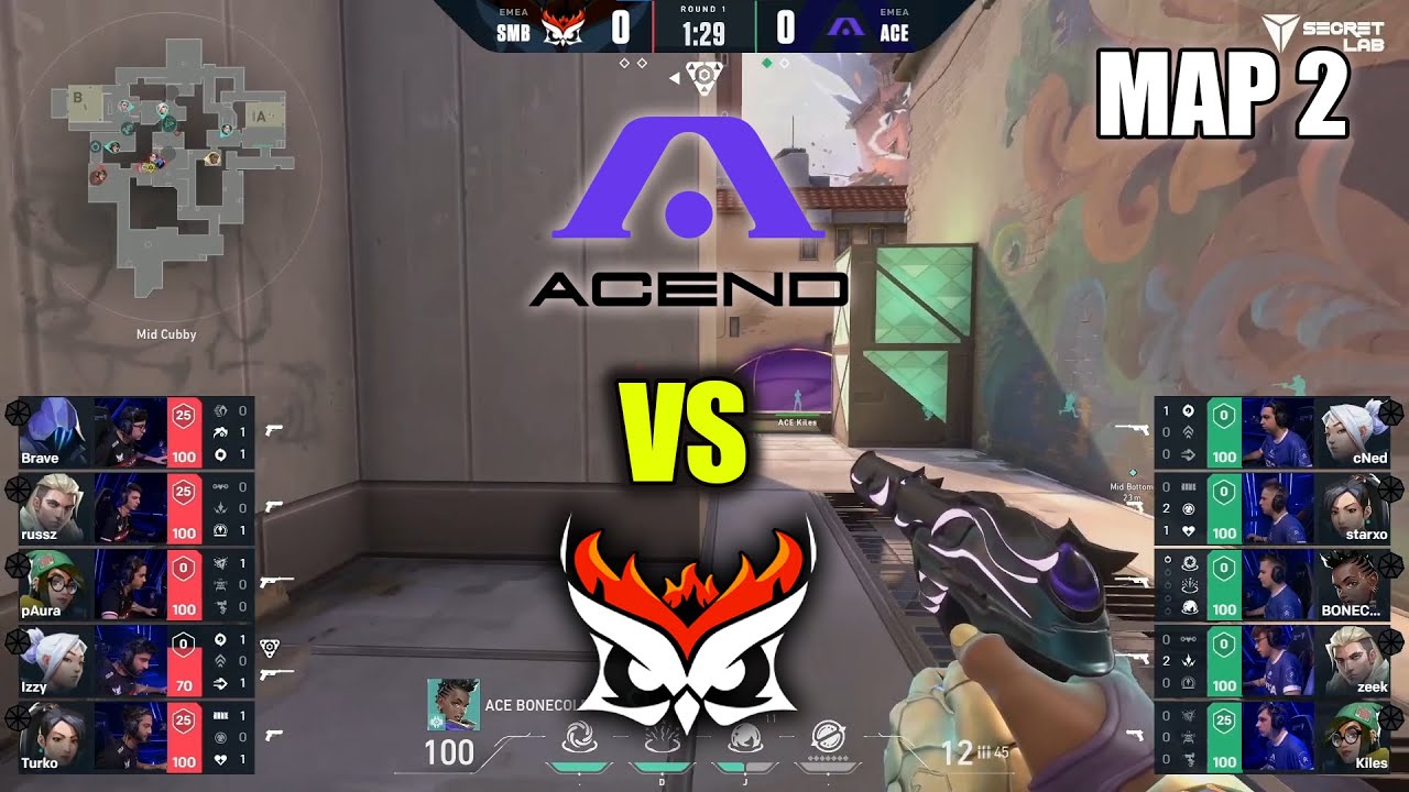 Acend vs SuperMassive Blaze Map 2 (ASCENT) - Valorant Masters Berlin ...