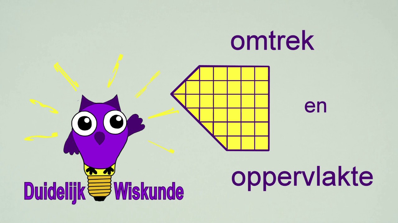 Omtrek en oppervlakte - YouTube
