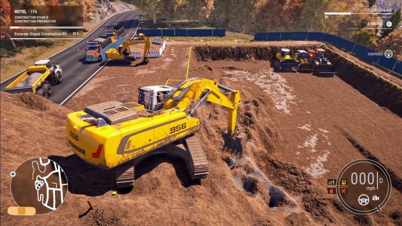 Construction Simulator 2022 Stockpiling - YouTube