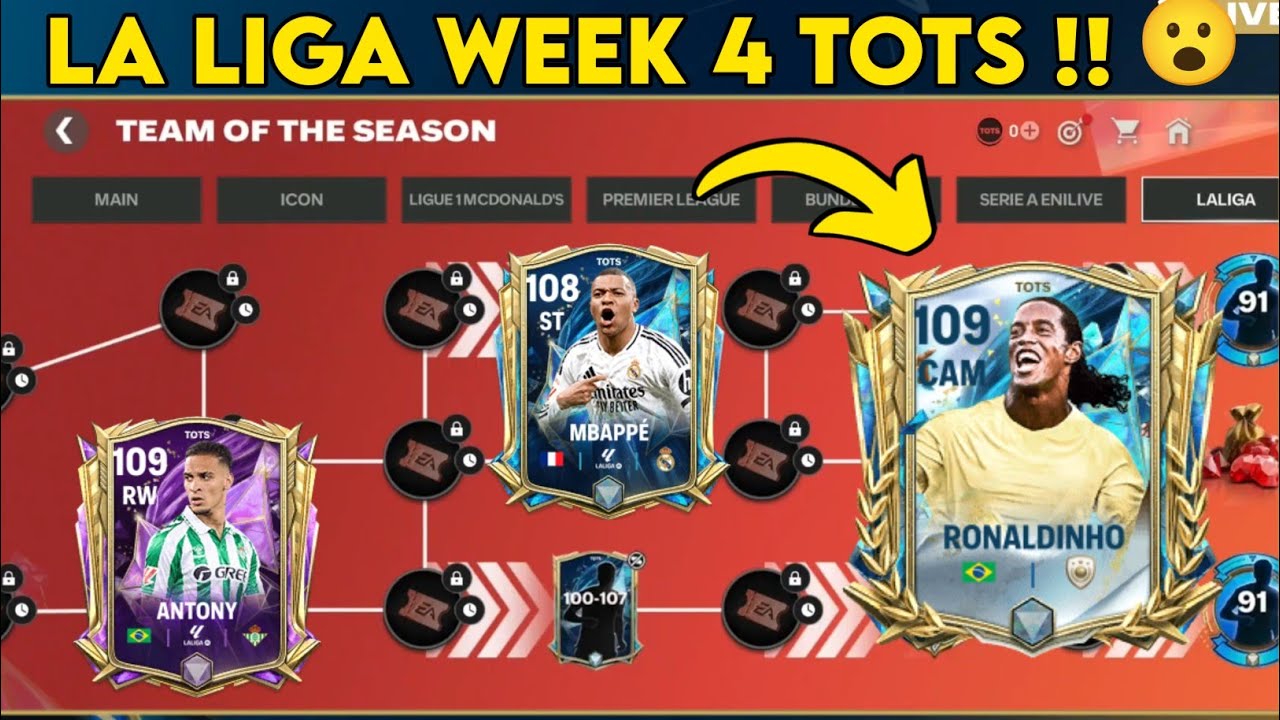 HOW TO GET LA LIGA WEEK 5 TOTS EVENT PLAYERS ICONS LEAKS RONALDINHO ...