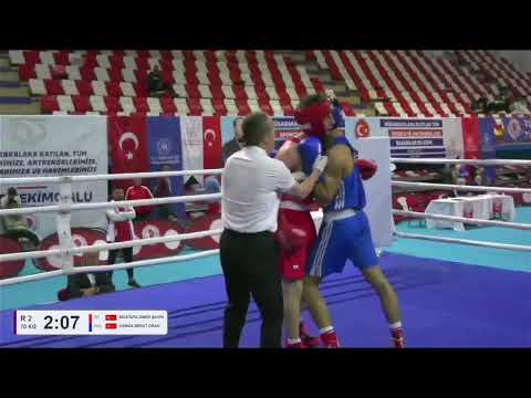 MUSTAFA ÖMER ŞAHİN İSTANBUL - HAMZA BERAT ORAN ANKARA 70 KG Quarter Finals