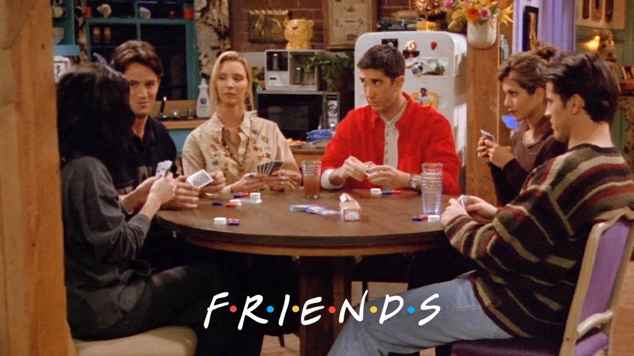 The Girls Learn How To Play Poker | Friends - YouTube
