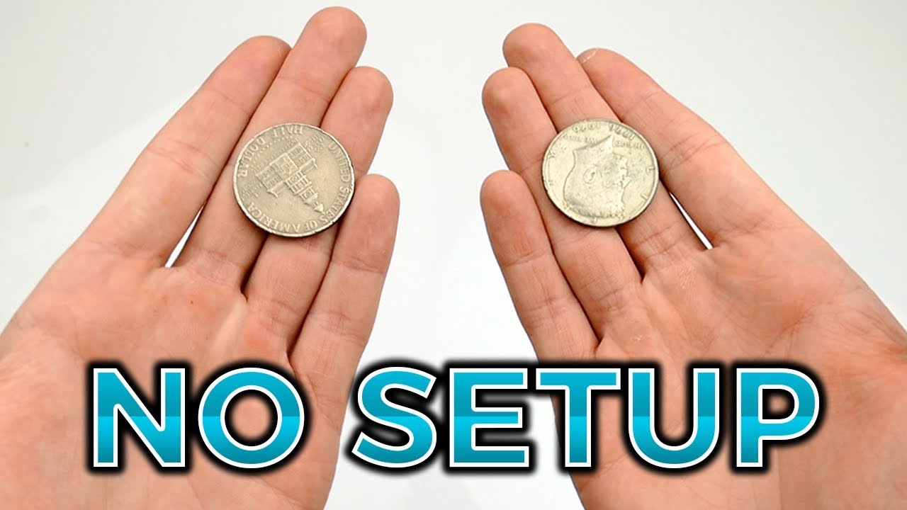 FAST COIN TRICK - TUTORIAL | TheRussianGenius - YouTube